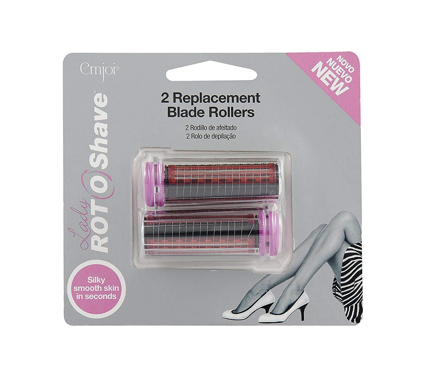 Emjoi Lady Rotoshave Electric Shaver/Razor Replacement Blade Rollers ...