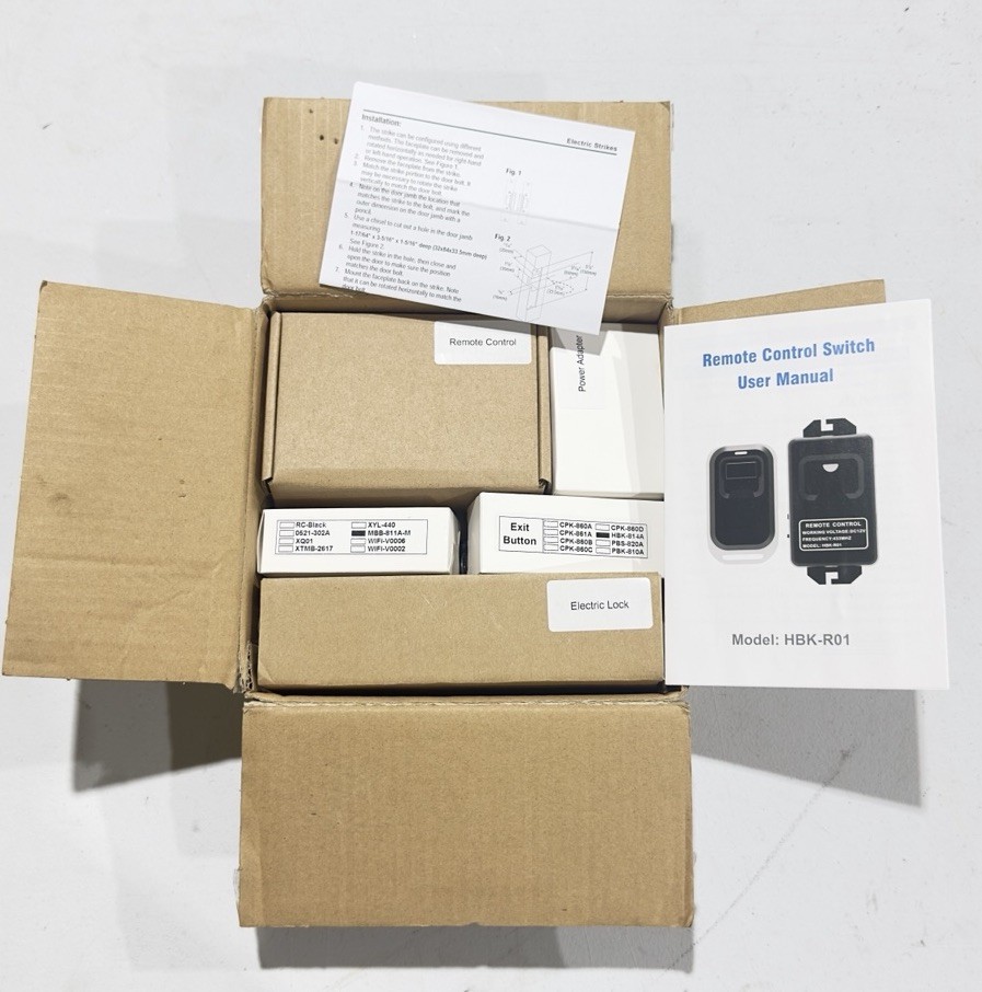 UHPPOTE Access Control Electric Door Lock Kit | eBay