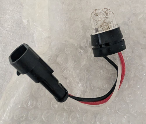 NEW ECCO 9001C Strobe Flash Tube Bulb Clear 12V Flashtube Replacement ...