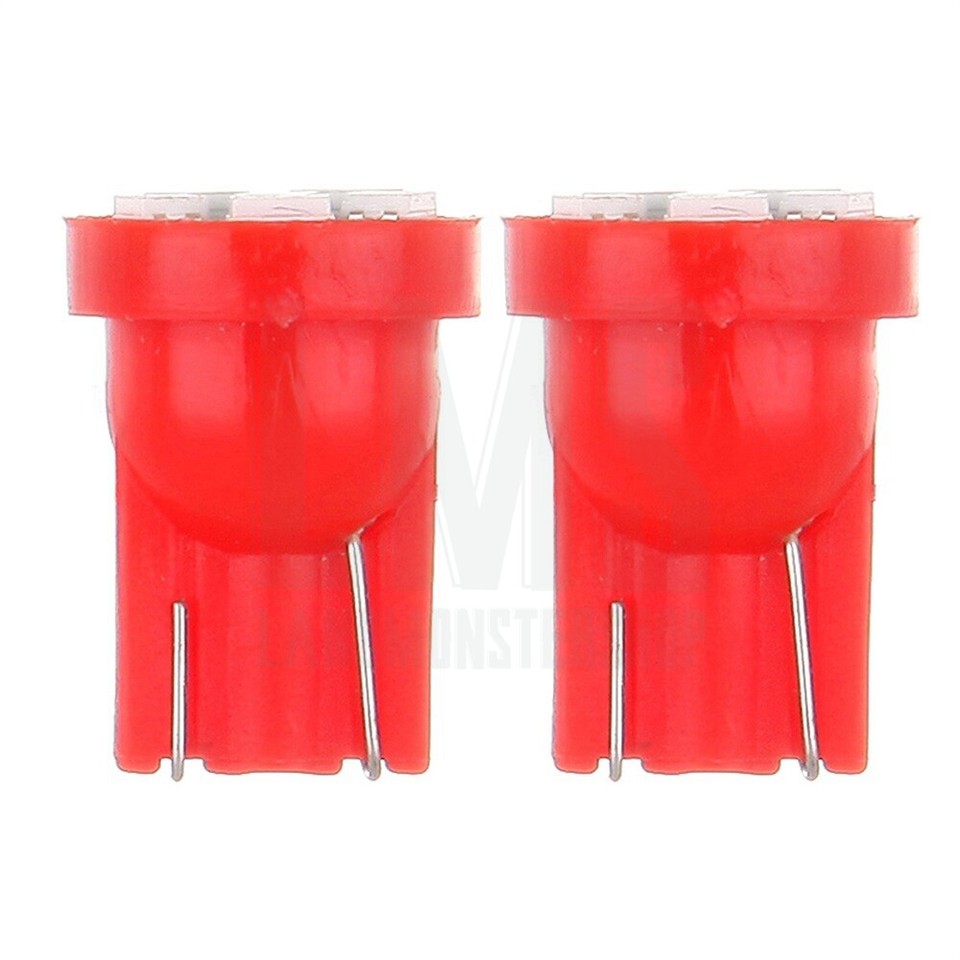 6x Red T10 6 LED Bulb Instrument Panel Cluster Dashboard Lights w ...