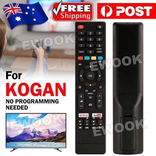 Replacement TV Remote Control for Kogan Smart TV with NETFLIX + YOUTUBE ...