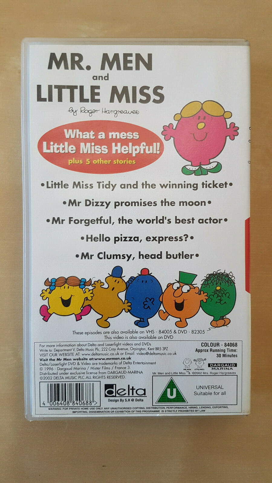 Mr Men & Little Miss - VHS Video | eBay