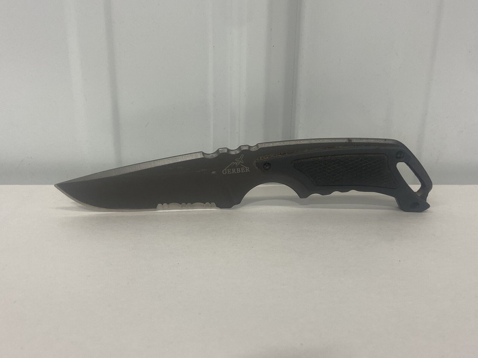 RARE/DISCONTINUED Gerber Epic Basic Fixed Blade Knife w/Sheath | eBay