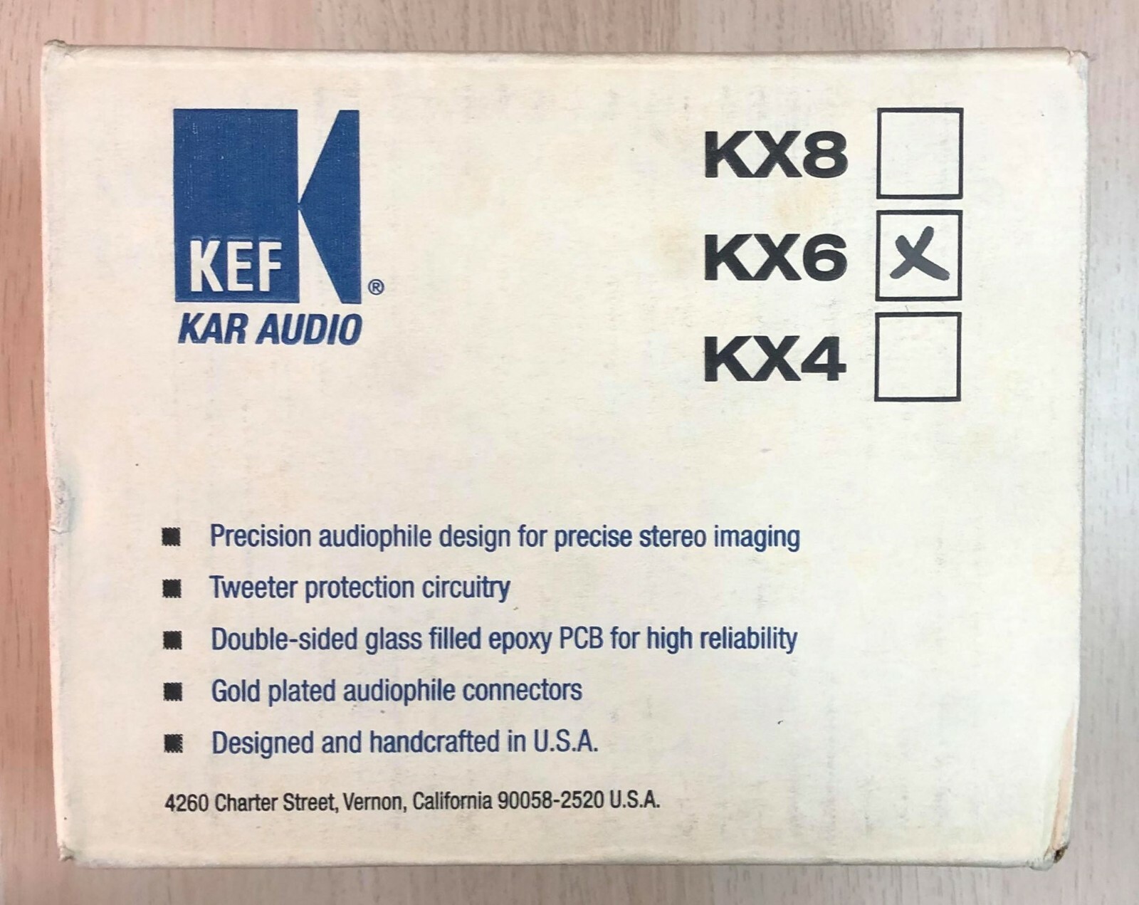 KEF KAR Audio Series KX6 2-Way Passive Crossover, Pair | eBay UK