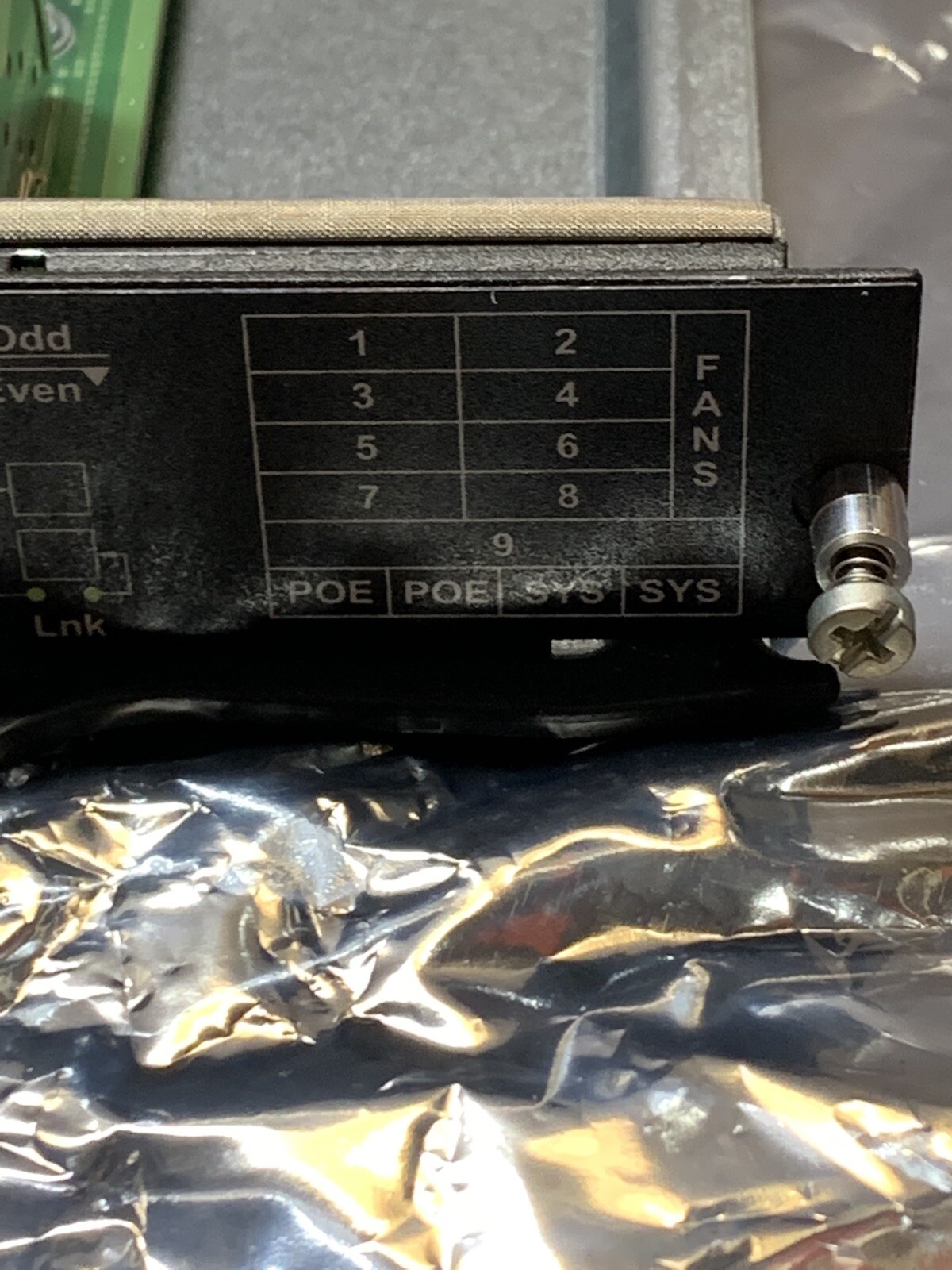 Brocade/Foundry 24 port SX-FI12GM-4 FastIron SuperX Management Module ...