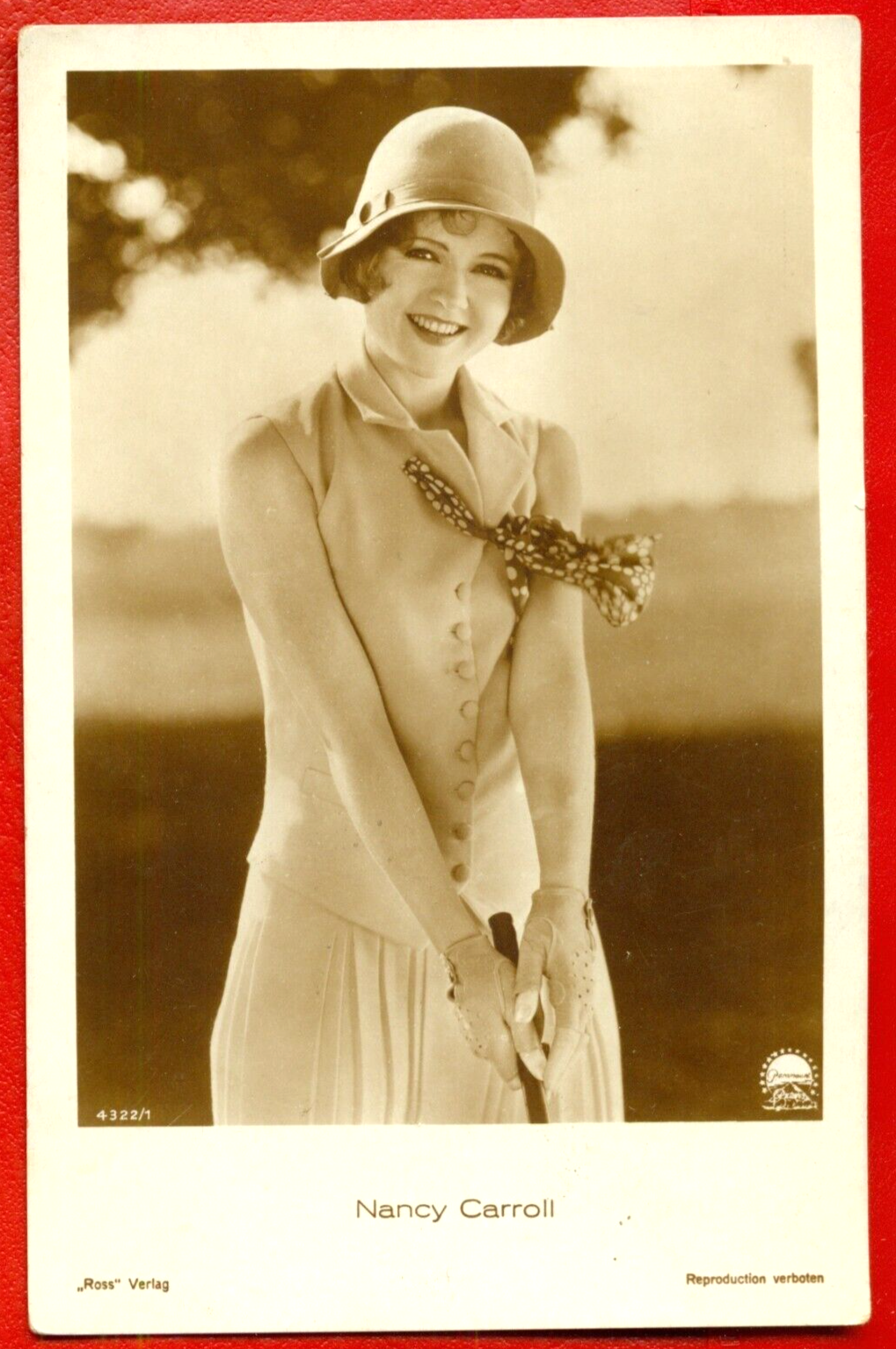 NANCY CARROLL # 4322/1 VINTAGE PHOTO PC. PUBLISHER GERMANY UK. 248 | eBay