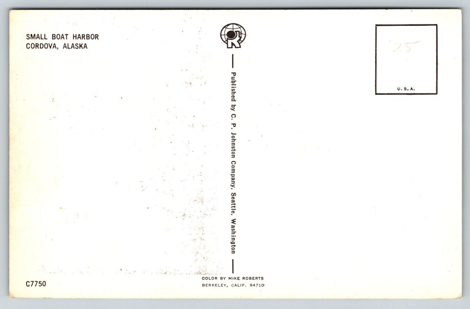 Harbor Cordova Alaska AK Postcard Boats Fishing | eBay