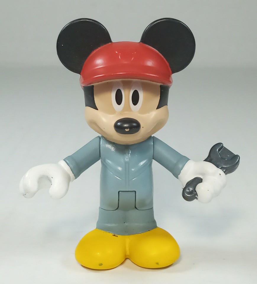 Disney 2016 Mattel Car Mechanic MICKEY MOUSE & GOOFY 3" Figures (DTT75 ...