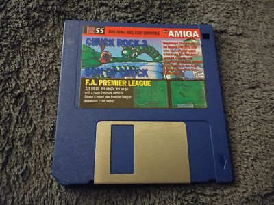 Chuck Rock 2 CU Amiga Cover Disk 55 | eBay