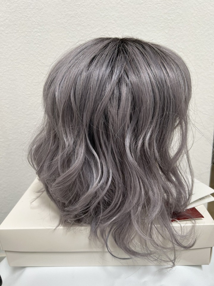 Breezy Wavez Wig by Rene of Paris, Lunar Haze, Wavy Medium Wig | eBay