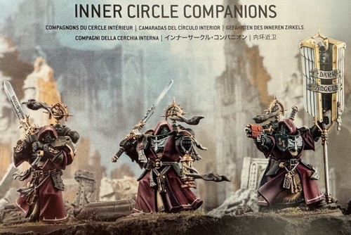 Warhammer 40k Space Marines Dark Angels Inner Circle Companions (3) NOS ...