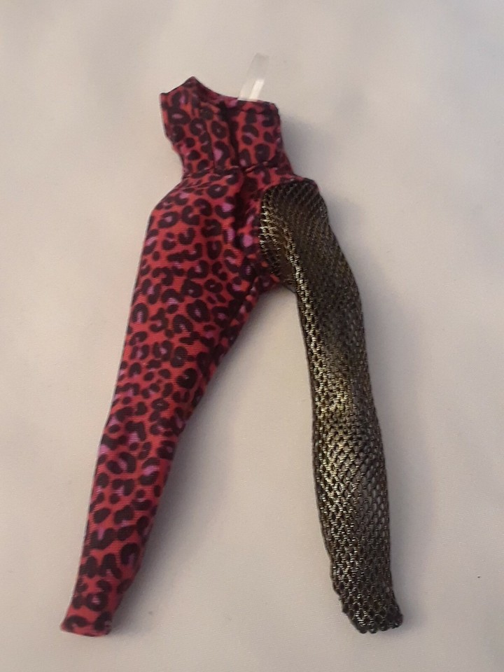 Lol Surprise OMG Doll Ferocious Red Black Fishnet Leg One-piece ...