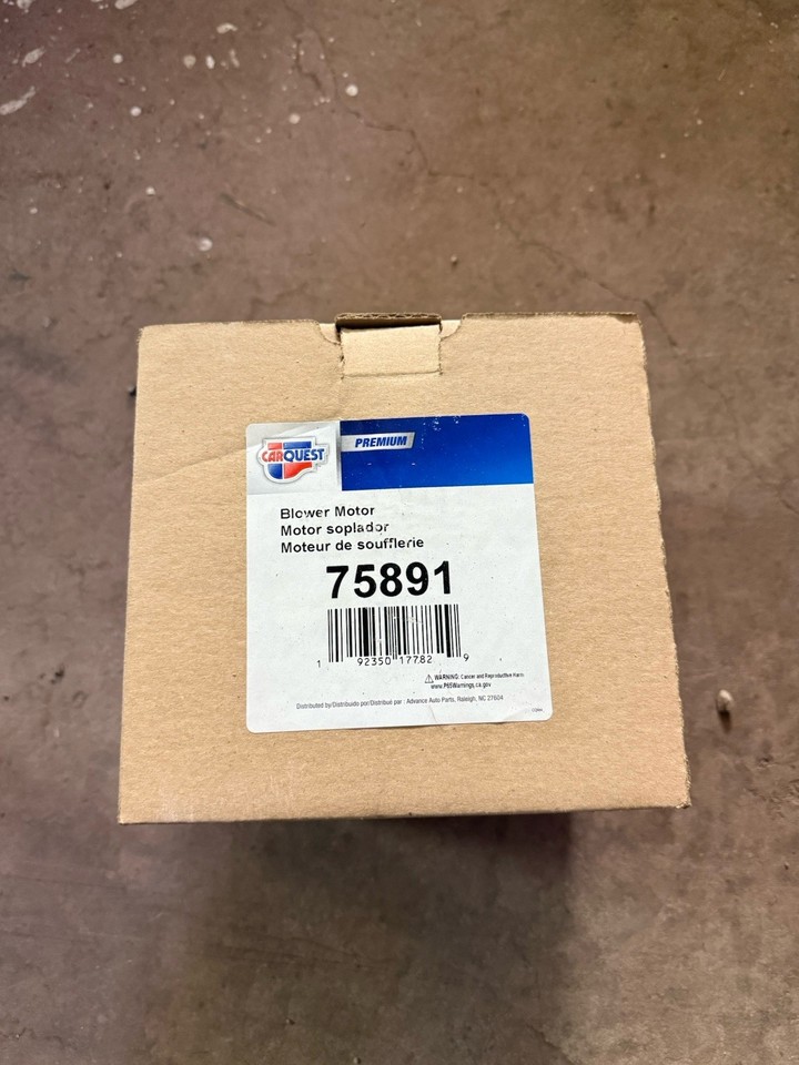 CARQUEST Cooling 75891 - HVAC Blower Motor | eBay