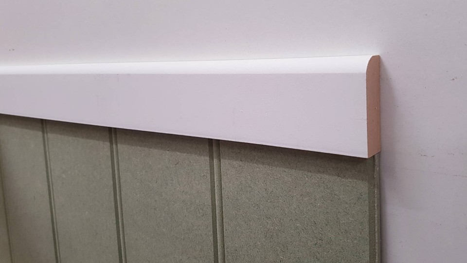 Wall Panelling MDF Beaded Bead and Butt Panel Cladding 6mm Matchboard ...