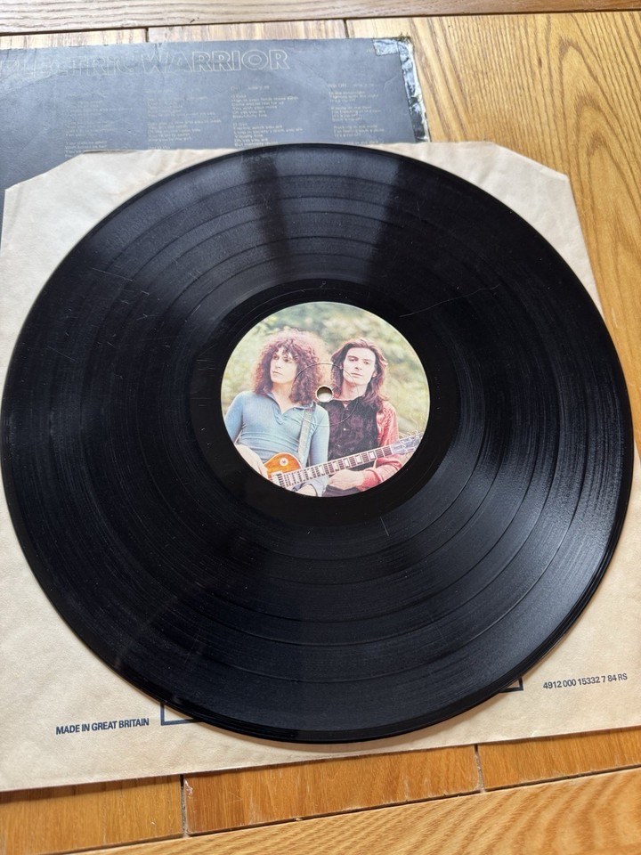 T-Rex - Electric Warrior - Vinyl 12" Record LP - 1st Press - Porky ...