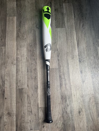 DeMarini Voodoo One Baseball Bat 32in 27oz White Black Neon Green Adult ...