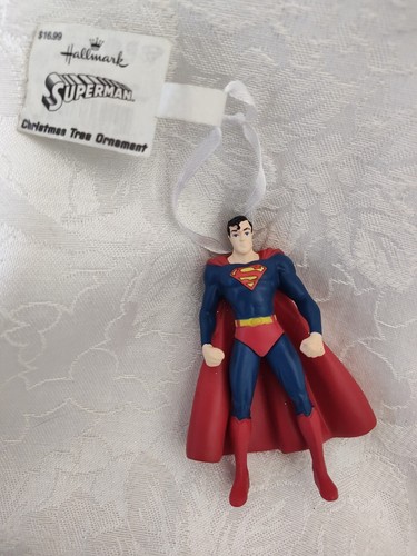 Hallmark DC Comics SUPERMAN Christmas Tree Ornament New With Tag 2015 ...