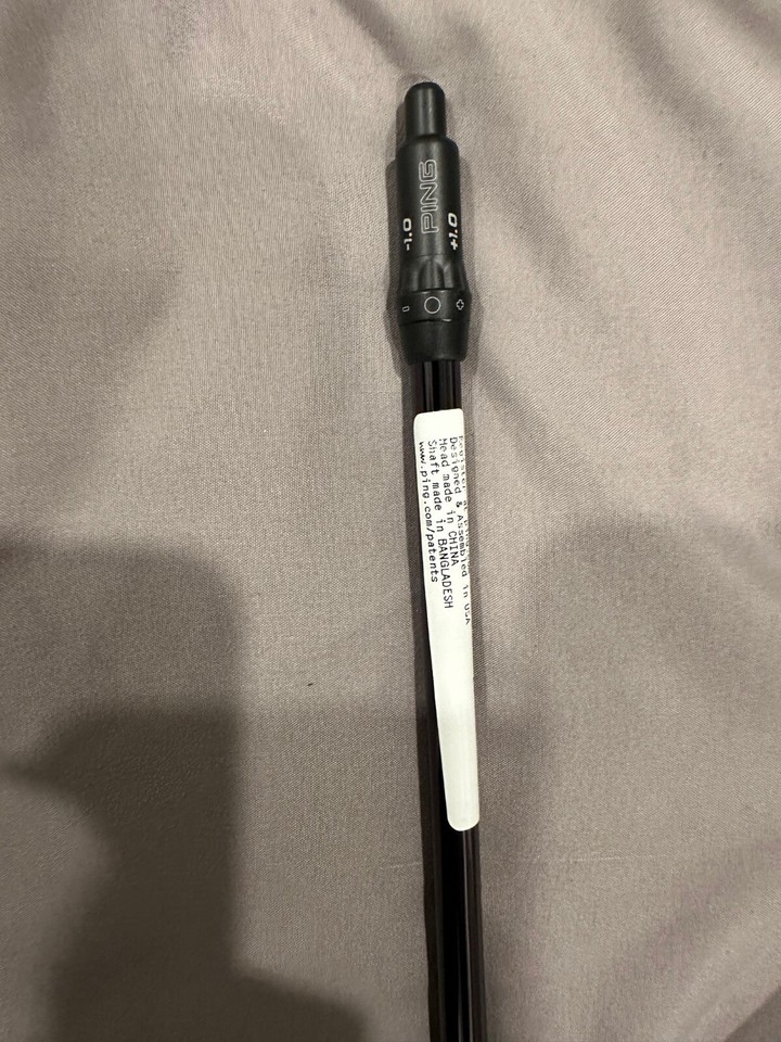 NEW PING TOUR 2.0 BLACK DRIVER SHAFT 65g STIFF PING TIP ADAPTER 410 425 ...