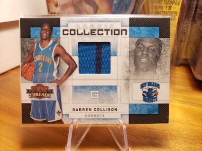 2009-10 Panini Threads DARREN COLLISON #20 RC Rookie 2 CLR Game-Used ...