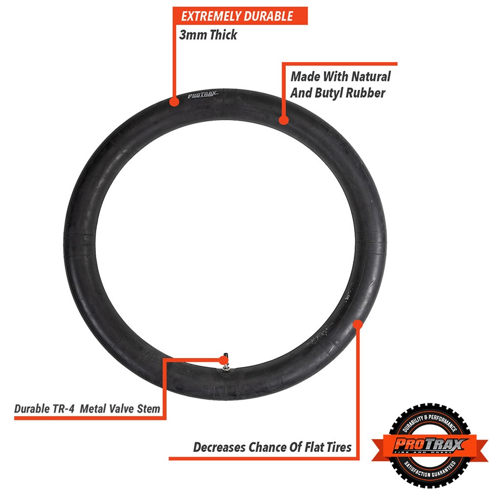 ProTrax PT1040 Motorcycle Heavy Duty Inner Tube 3mm Thick 2.75-3.00 21 ...
