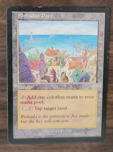Rishadan Port x1 Mercadian Masques MTG Magic Heavy Play HP English | eBay