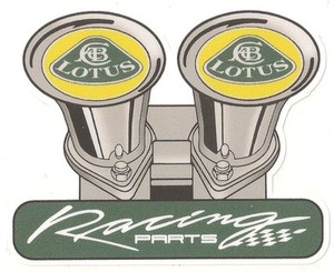 Lotus racing parts sticker vinyl laminated | eBay