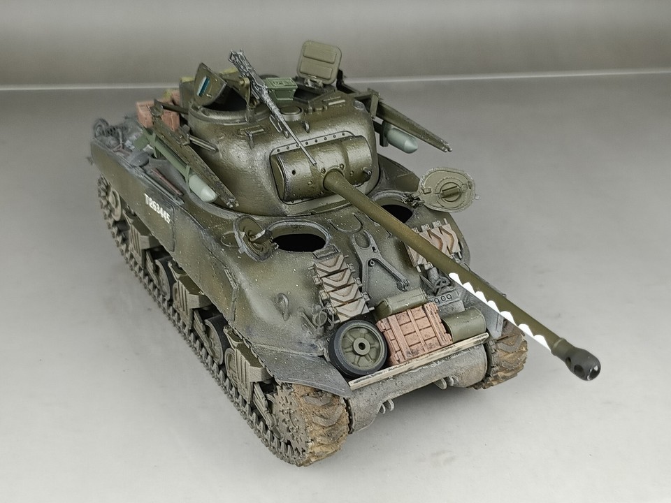 1/35 Built WWII British Sherman IC Firefly Composite Hull w/60lb ...