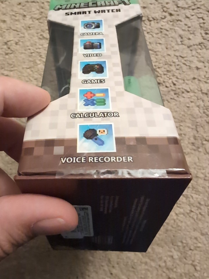 New Minecraft Touch Smartwatch Interactive Screen With Fun Games For ...