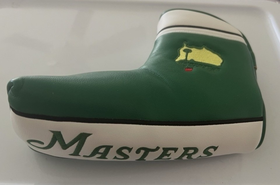 2023 Masters Blade Putter Cover Green Augusta National Golf Headcover ...