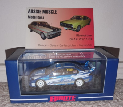 1:64 Biante Ford FG Falcon FG01 Prototype V8 Supercar in Blue | eBay ...