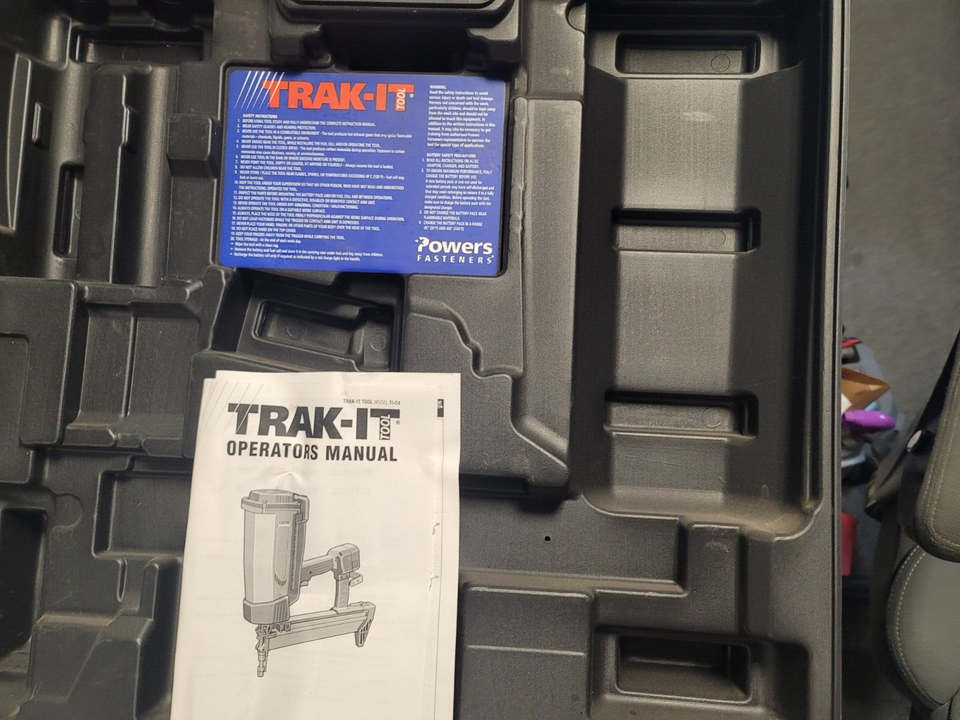 POWERS TRAK-IT # C-4 GAS HOLDING SINGLE-SHOT TOOL - FREE SHIP | eBay