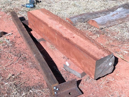 Timber Tuff Portable Chainsaw Mill Beam Cutter TMW-57 Vertical Slabbing ...