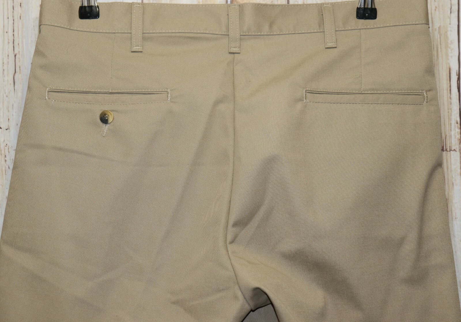 Mens Tan Rustler Pleated Khaki Pants Size 34 x 30 excellent | eBay