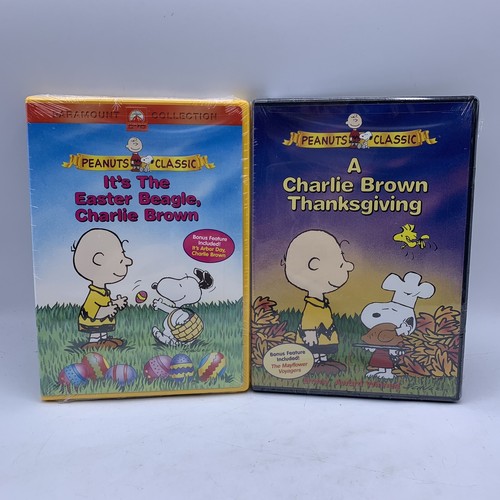 A Charlie Brown Thanksgiving + It’s The Easter Beagle (2 DVD Lot NEW ...