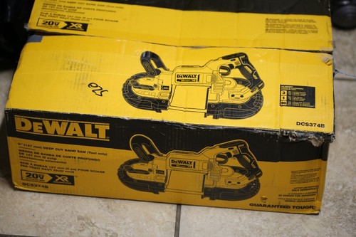 DEWALT DCS374B 20V MAX Portable Band Saw - Black/Yellow for sale online ...