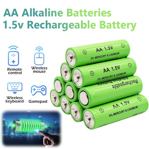 1.5V 3000mAh Battery Rechargeable AA Batteries For Remote Control ...