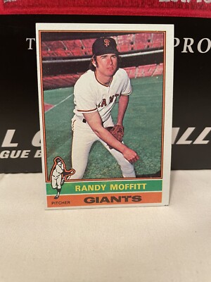 1976 Topps Baseball Card Randy Moffitt #553 NM Combined Shipping | eBay
