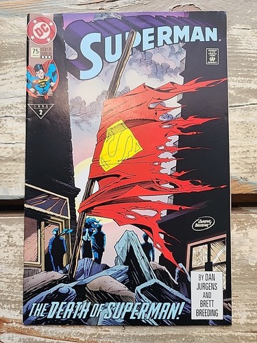 Superman #75 (DC Comics 1993) 3rd printing - Death of Superman | eBay
