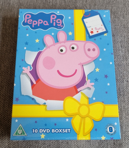 DVD Boxset Peppa Pig 10 DVD Gift Set New Sealed inc Potato City Holiday ...