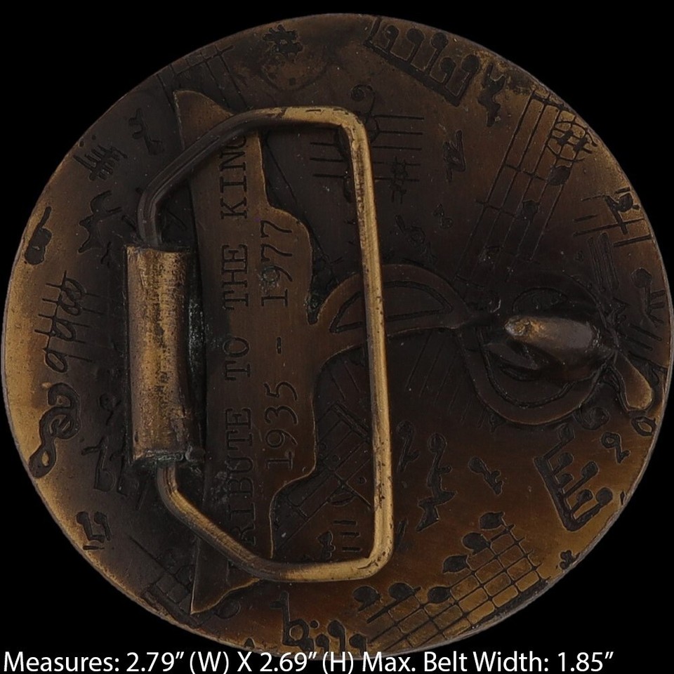 Elvis Presley King Rock N Roll Music Band Memorabilia 1970s Vintage ...