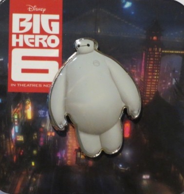 DISNEY AMC MOVIE THEATER BIG HERO 6 BAYMAX WHITE ROBOT PIN | eBay