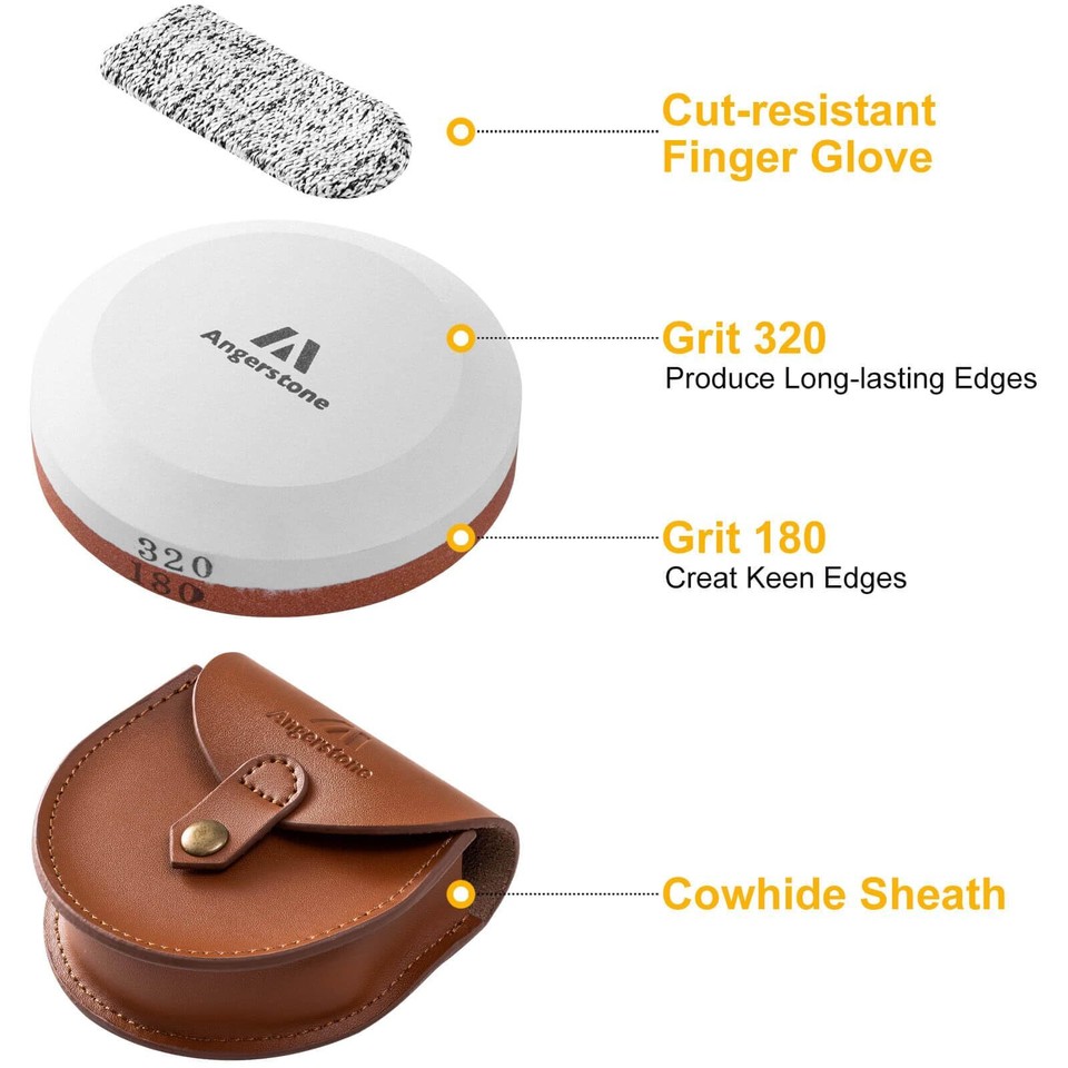 Axe Sharpener Multipurpose Axe/Hatchet Sharpening Stone Whetstone Blade ...