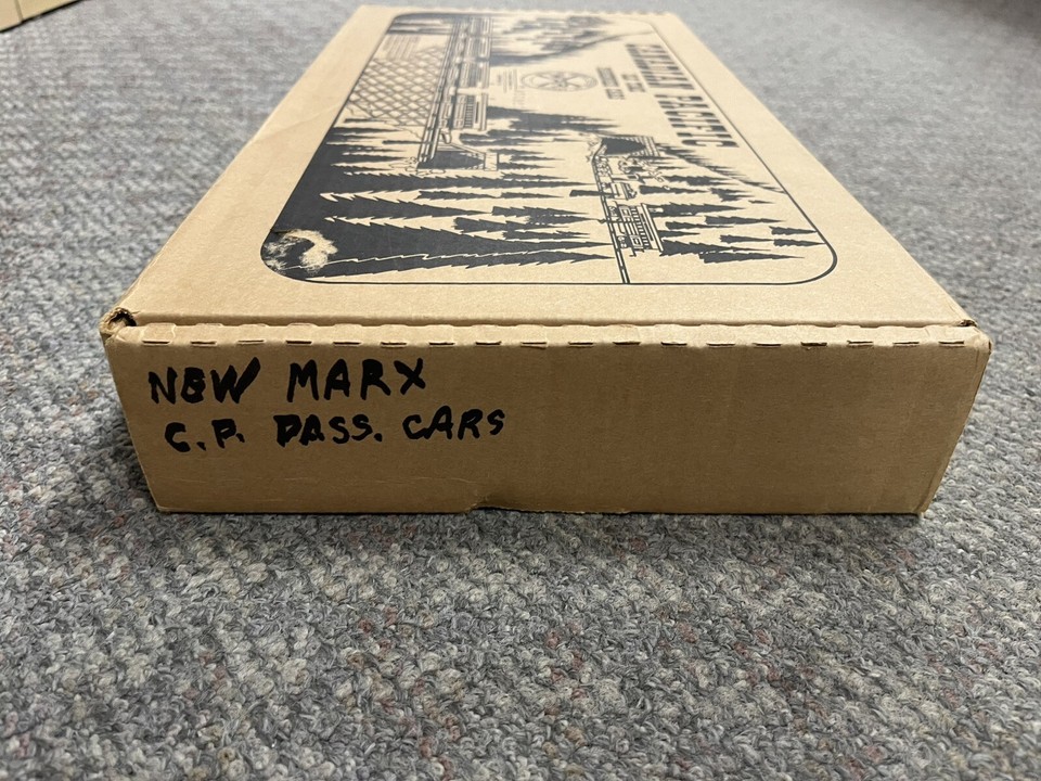 + Marx O Gauge Canadian Pacific Old Time Passenger Cars Set 5192 w/ Box ...
