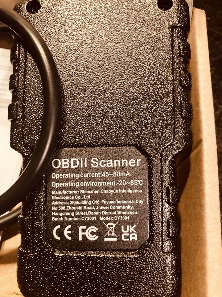 OBD11 Scanner CY3001 Car Diagnostic Tool Brand New Boxed | eBay UK