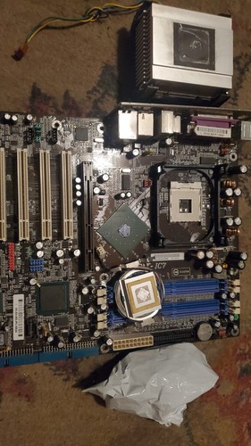 Intel + Motherboard w/IO Shield + CPU Cooler/Fan + Heatsink | eBay