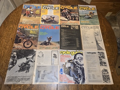 Vintage 1970s Modern Cycle Cycle Guide Magazine Lot | eBay