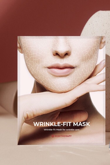 MEDITHERAPY Wrinkle Fit Face Mask 18g x 18p Firming Lifting Sheet Mask ...