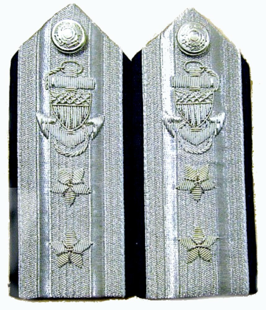 NEW US COAST GUARD AUX HARD SHOULDER BOARDS ALL NATIONAL COMMODORE ...