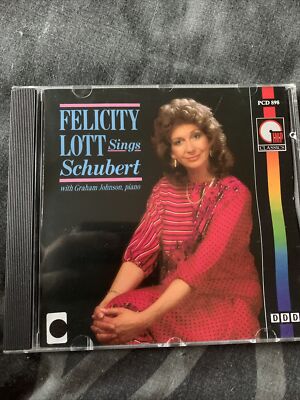 Felicity Lott - Felicity Lott sings Schubert CD(b63/8) Free Postage ...
