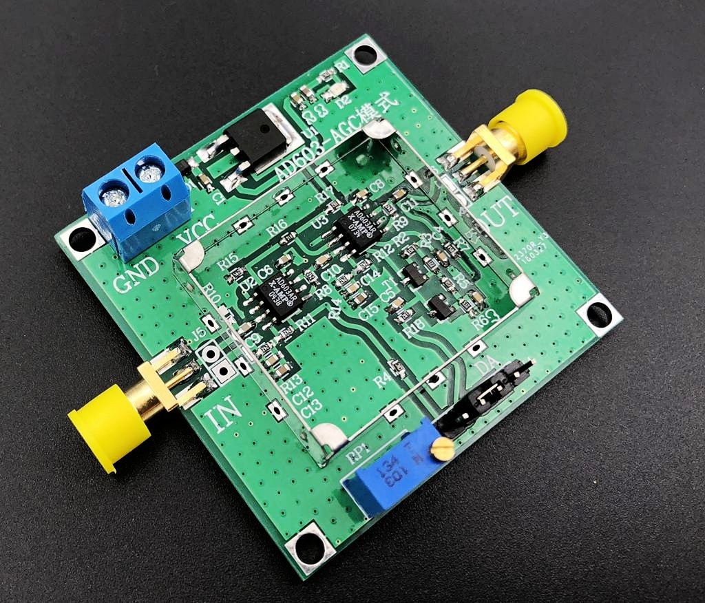 AD603 Adjustable Gain amplifier DA input Programmable AGC Module | eBay